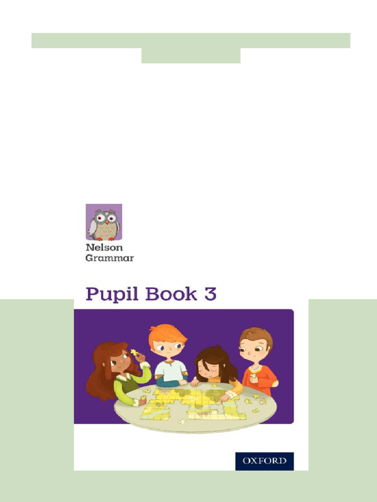 Nelson Grammar Pupil Book 3 Year 3 P4 Wendy Wren Online Reading | PDF ...
