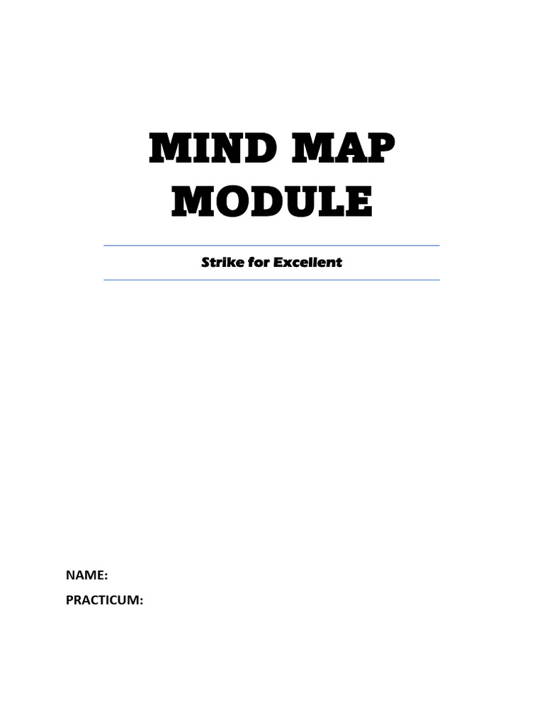 Revision 2 W18 Mind Map Module by GX 20 952022 2 230512 105718 | PDF ...