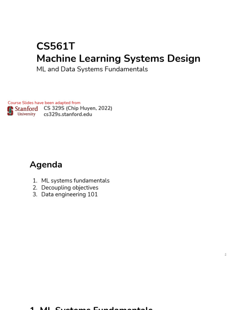 2 - Design Machine Learning System | PDF | Database Transaction | Acid