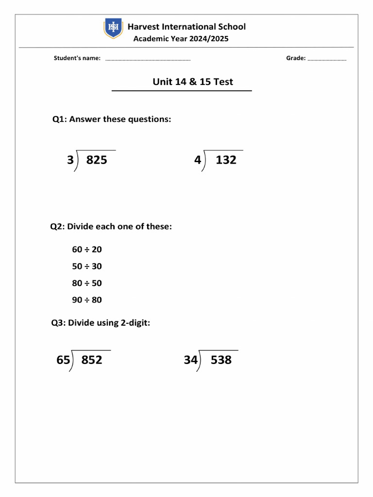 Unit 14&15 Test | PDF
