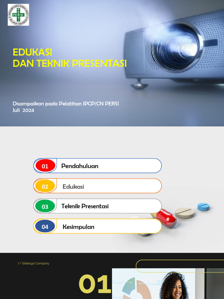 Edukasi Dan Teknik Presentasi Persi | PDF