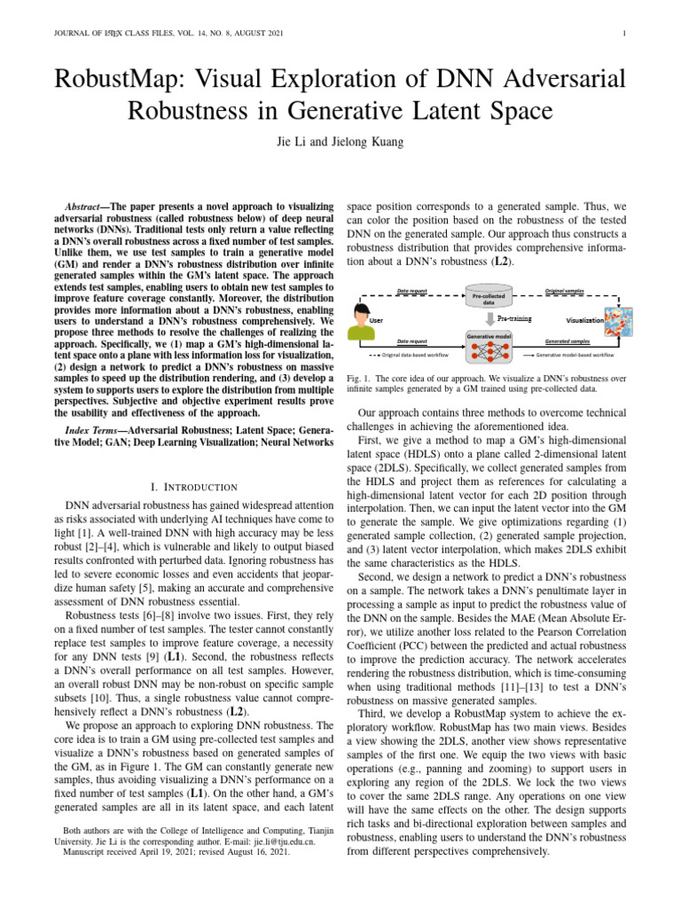 RobustMap Visual Exploration of DNN Adversarial Robustness in ...