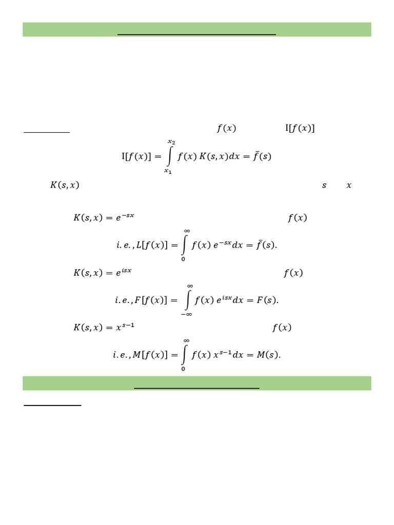 Understanding Laplace Transforms | PDF | Equations | Function (Mathematics)