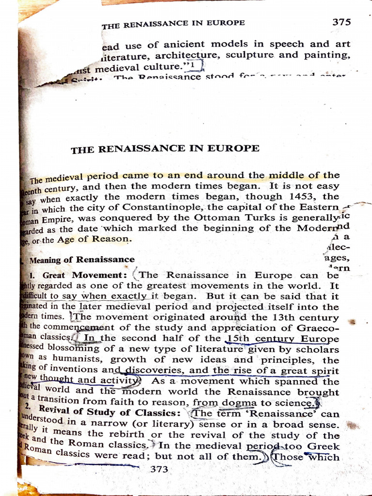 Renaissance + Colonial Expansion | PDF