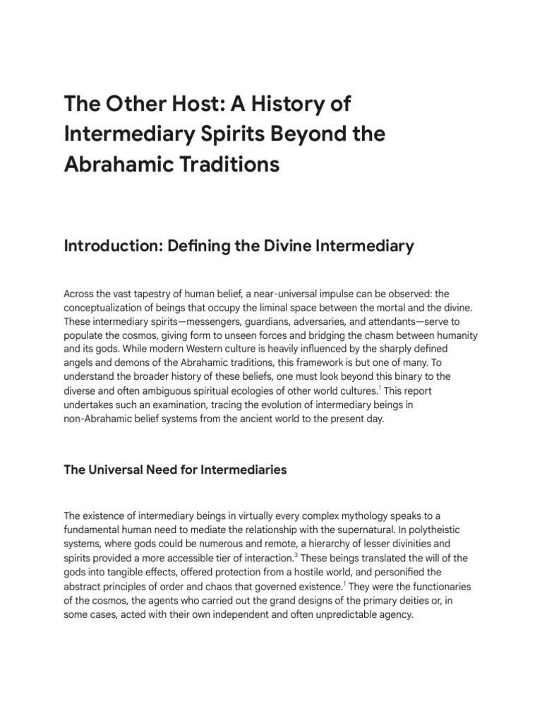 Zoroastrian Demons and Intermediary Spirits | PDF | Zoroastrianism ...