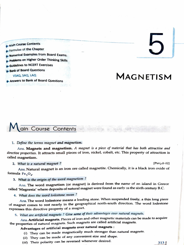 Magnetism 1 | PDF | Magnetic Field | Magnet