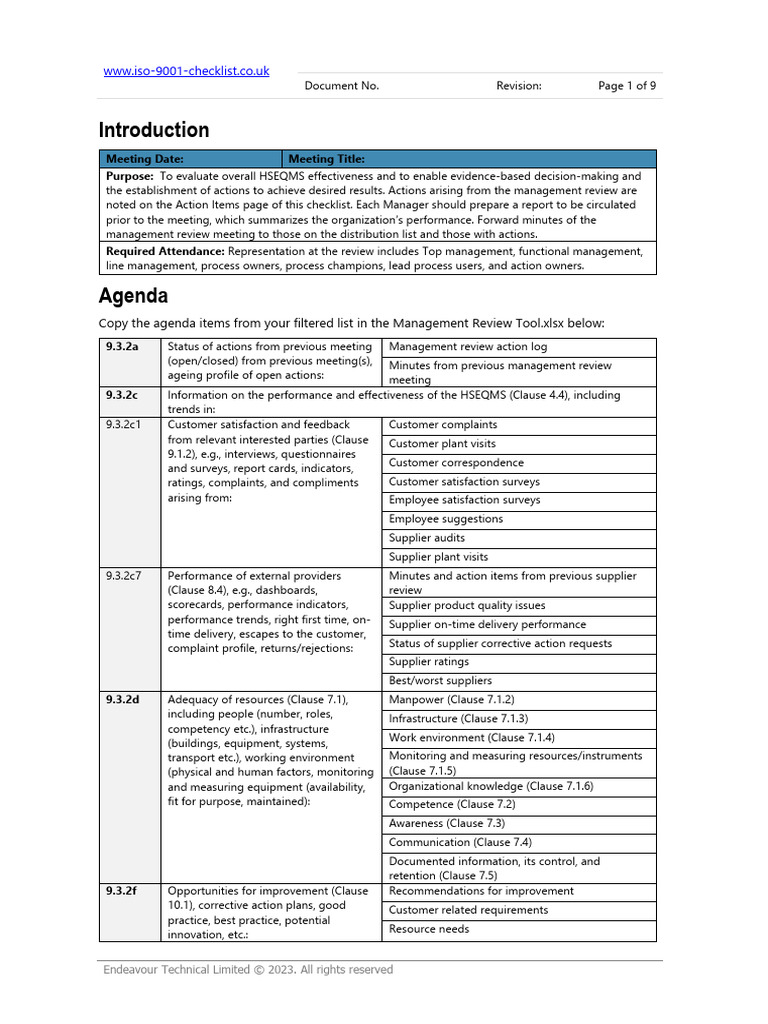 ISO 45001 Management Review Minutes | PDF | Economies | Business Economics