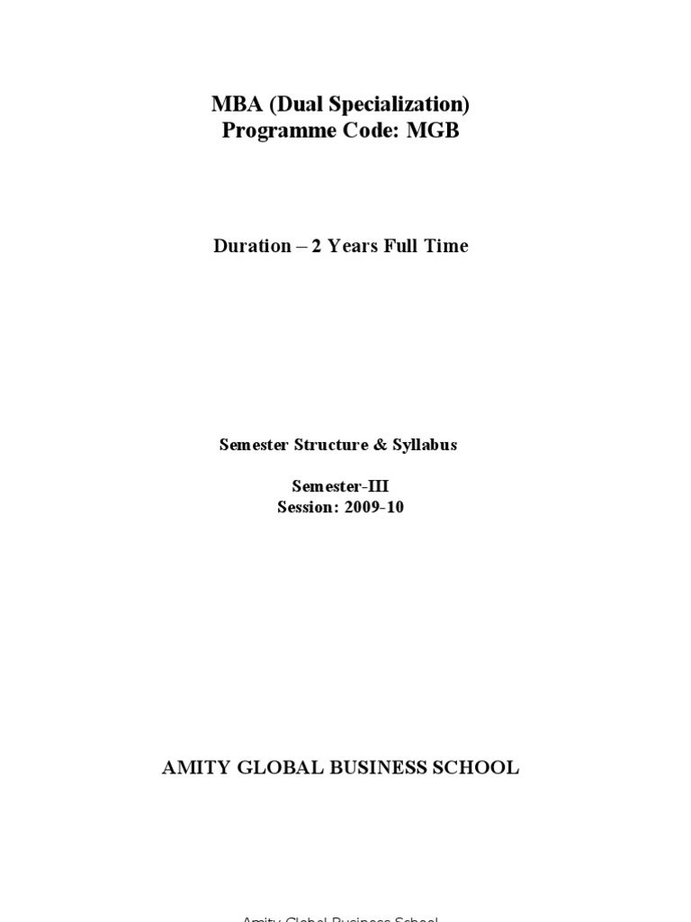 Mba 3RD Sem | PDF