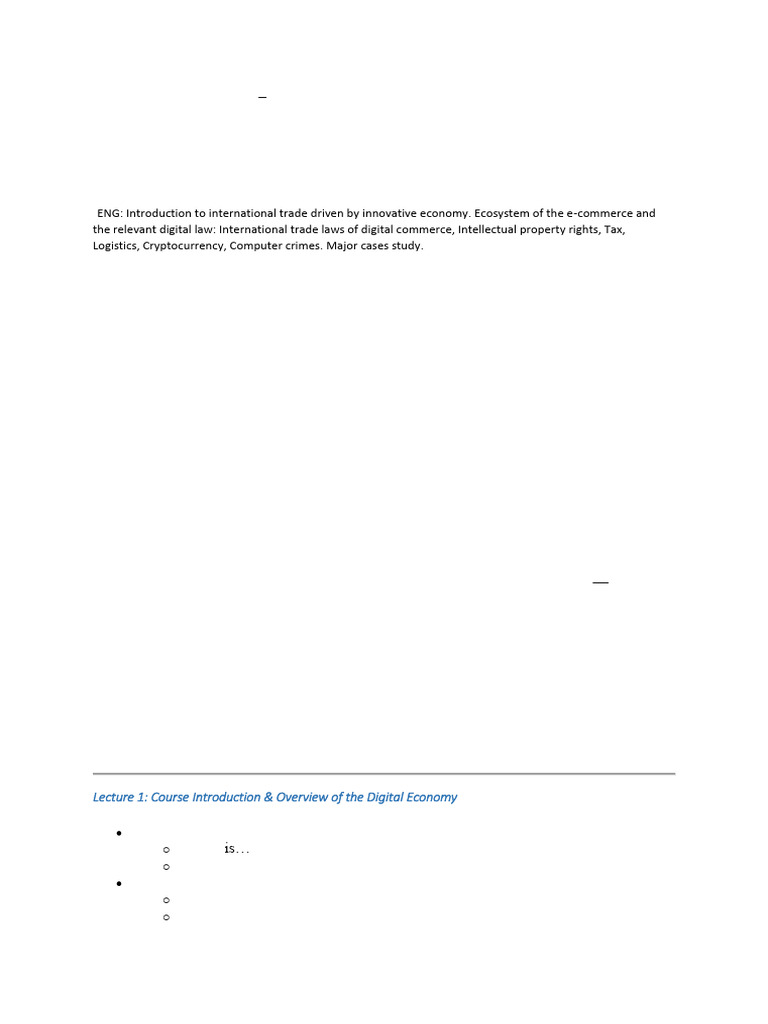 Course Syllabus 231 | PDF | Tort | Intellectual Property
