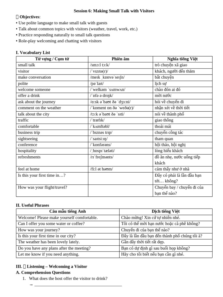 Lesson 6 | PDF | Human Communication | Communication