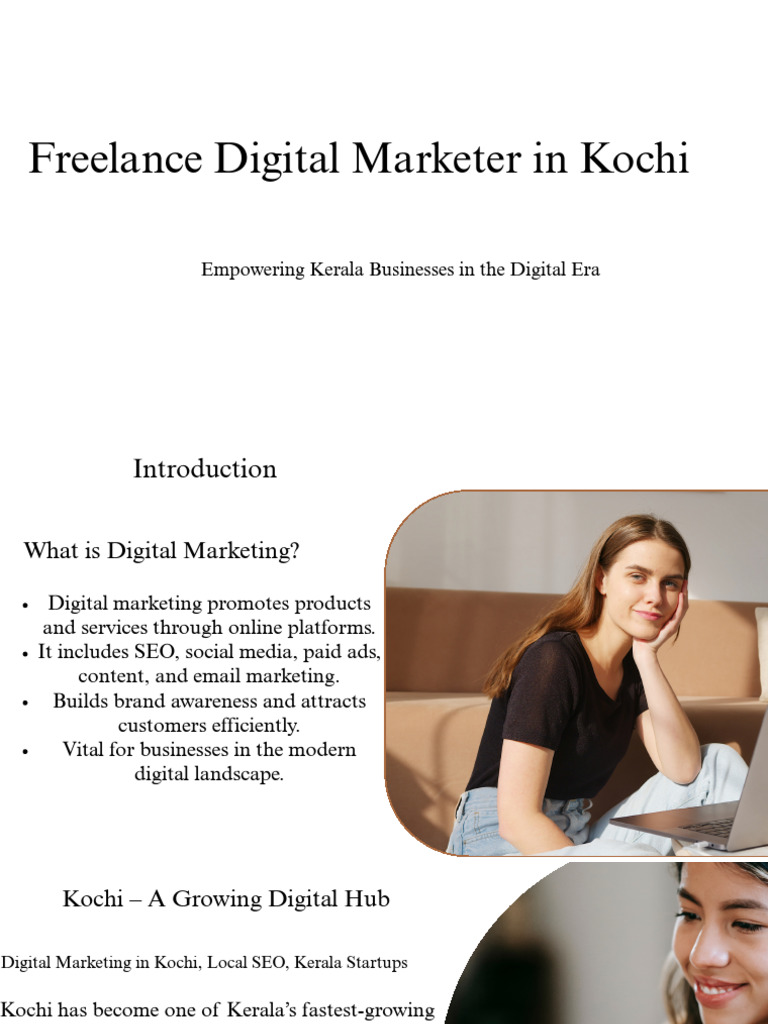 Brown Simple Digital Marketing Presentation | PDF | Digital Marketing | Search Engine Optimization