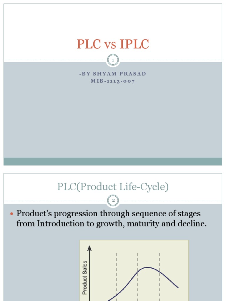 PLC Vs IPLC | PDF | Exports | Innovation