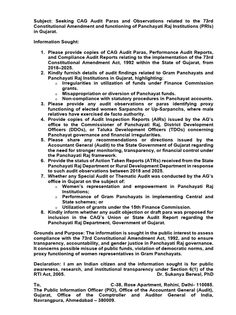 White Paper: Defeating Purpose of 73rd Constitutional Amendment Act ...