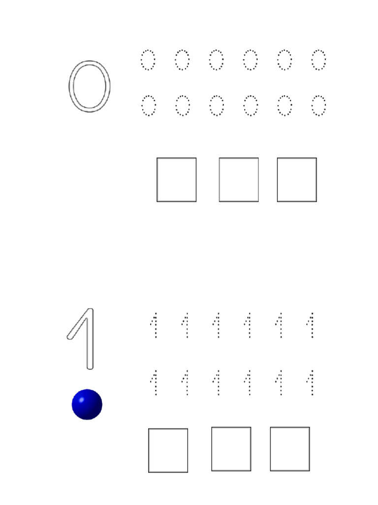 Numeros 0 Al 10 | PDF