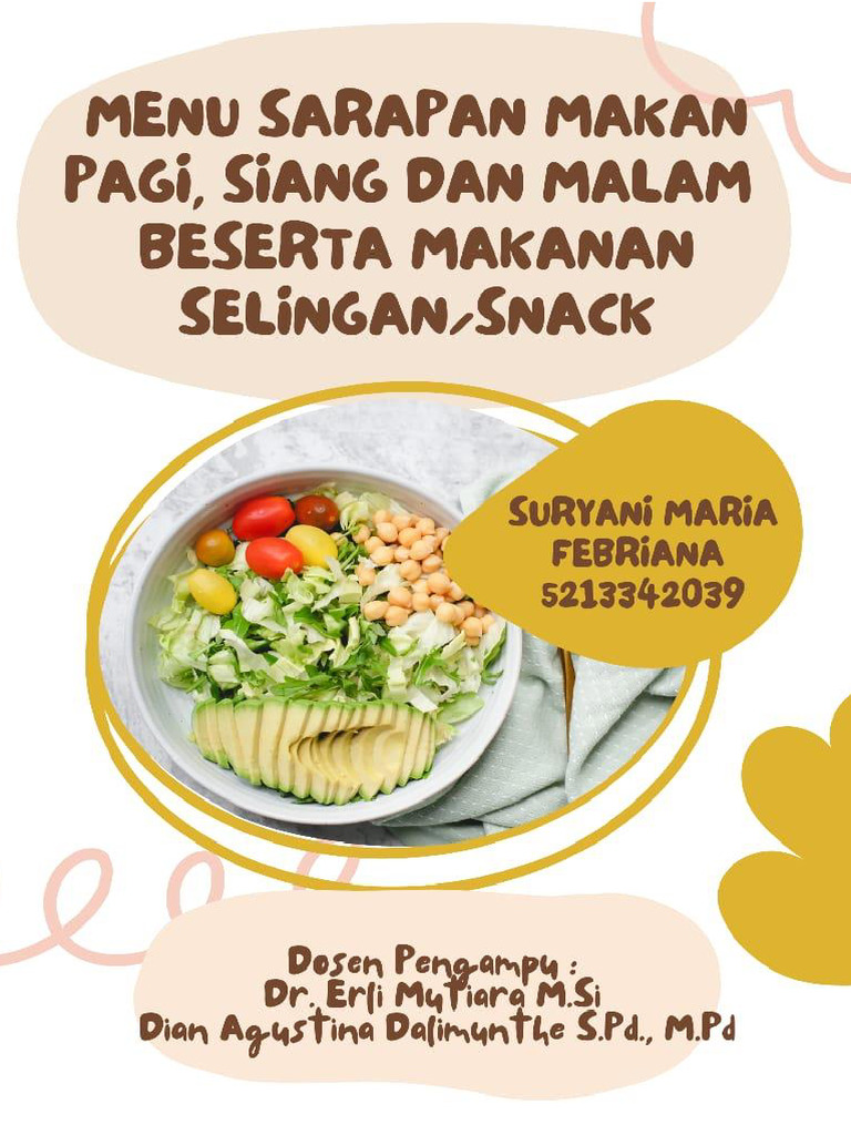 Flipbook Menu Dasbog | PDF