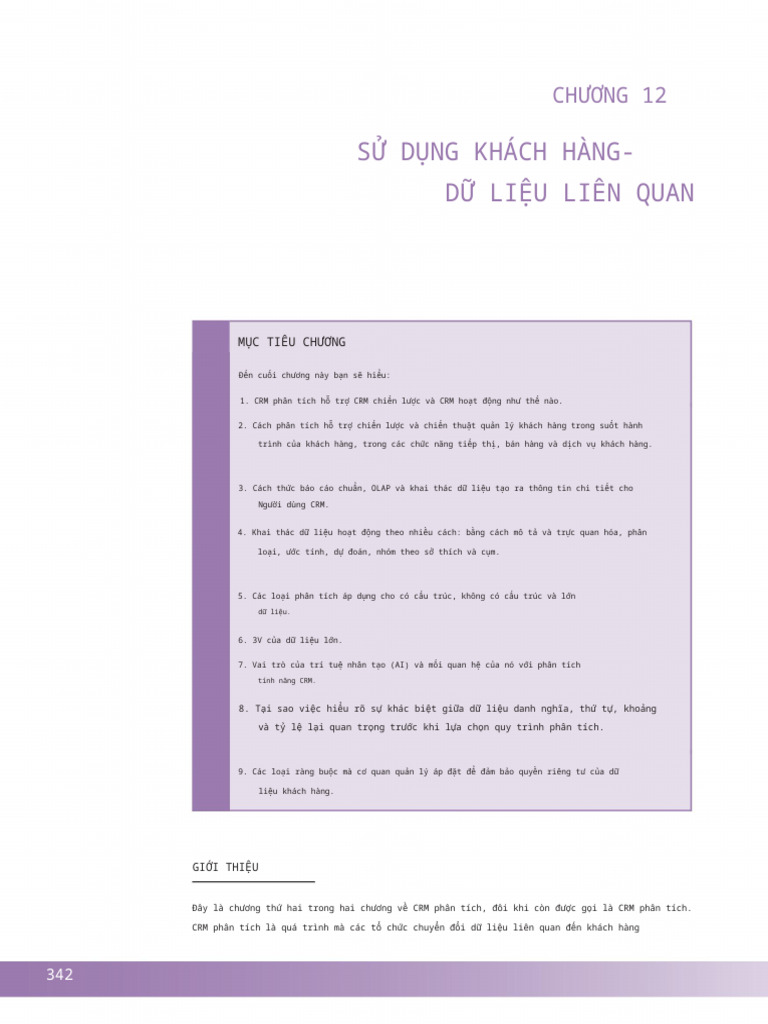CRM Francis Buttle Chapter 12 | PDF