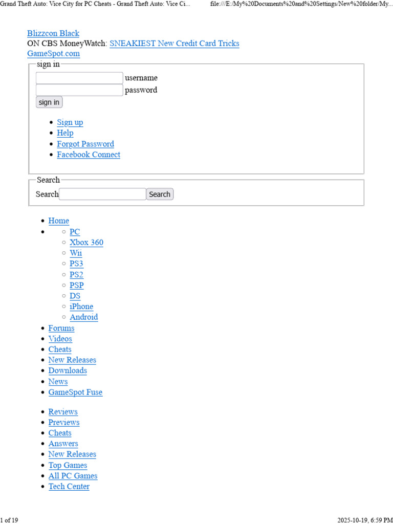 On Cbs Moneywatch: Sign in Username Password | PDF