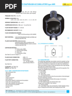 Olaer Diaphragm Accumulator Specs | PDF