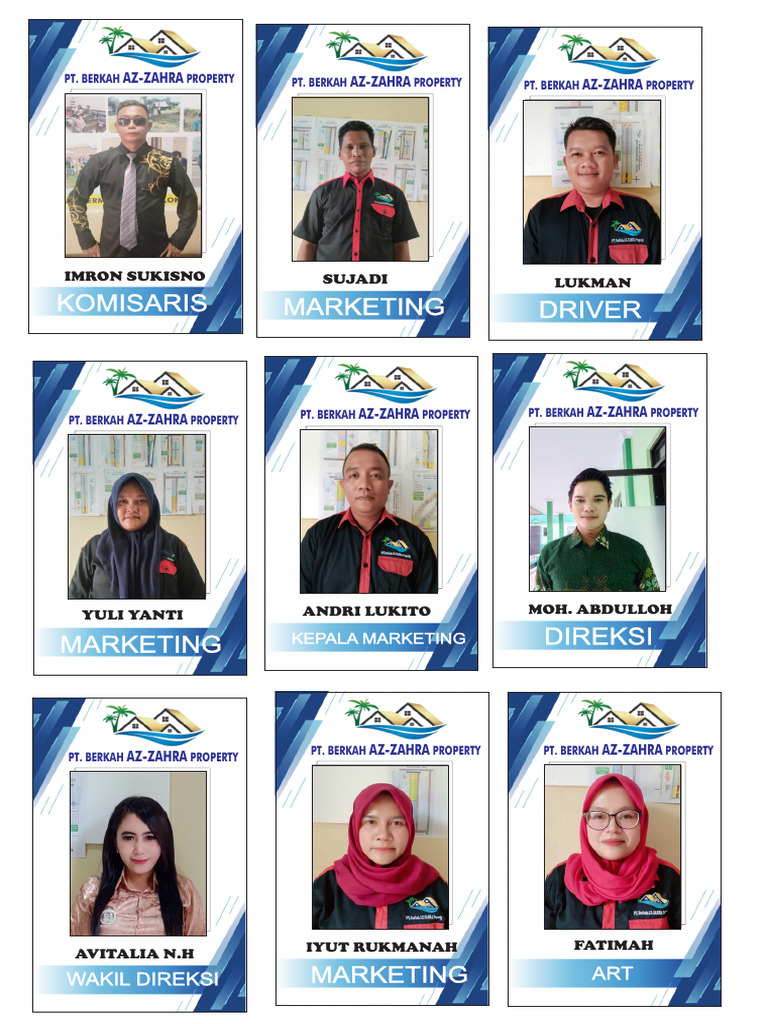Backup - of - Id Card PT Azzarah | PDF