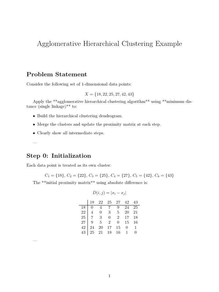 Hierarchical Clustering | PDF | Theoretical Computer Science ...