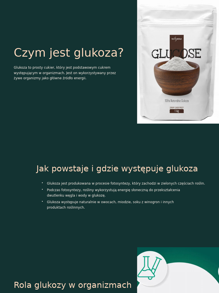 Czym Jest Glukoza 2 | PDF