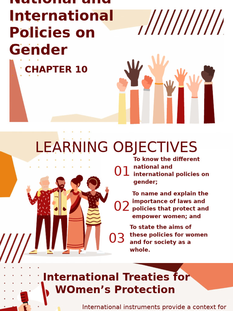 CHAPTER 10 - (National and International Policies On Gender) | PDF ...