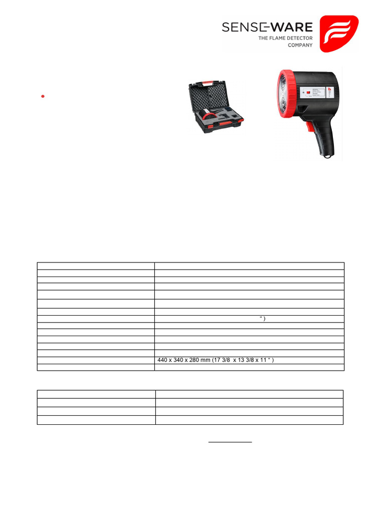 SW DS UV-IR Test-Lamp T-229-4P GEN2 EN | PDF | Ultraviolet | Infrared