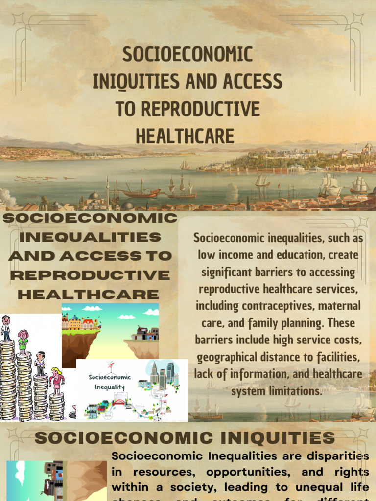 Lesson-14 Socioeconomic Inequalities and Access To Reproductive ...
