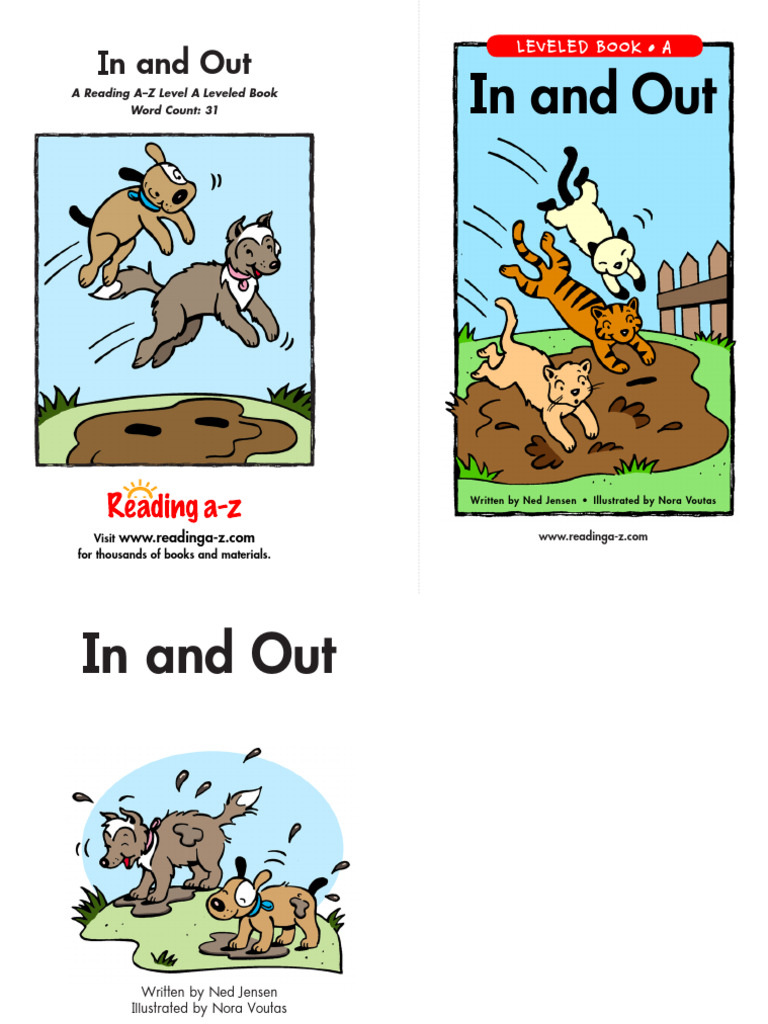 Level A Leveled Book: In and Out | PDF