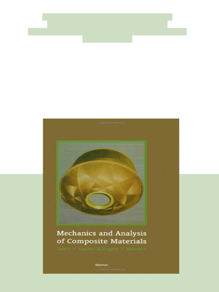(Ebook) Mechanics and Analysis of Composite Materials by V.V. Vasiliev ...