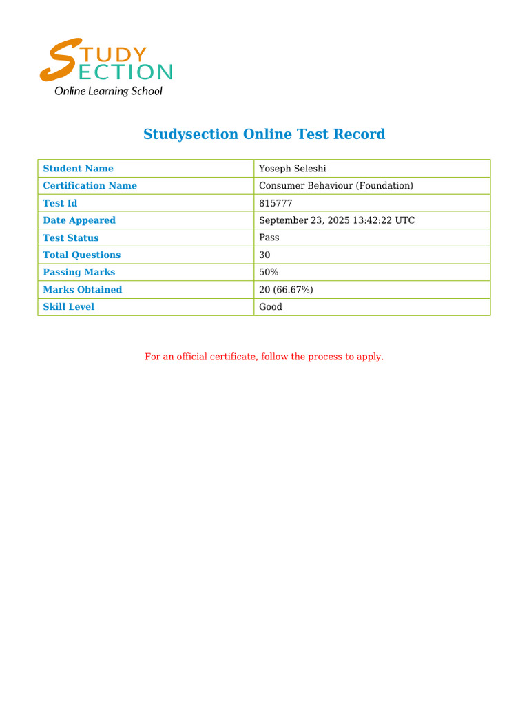 Yoseph Seleshi 815777 | PDF