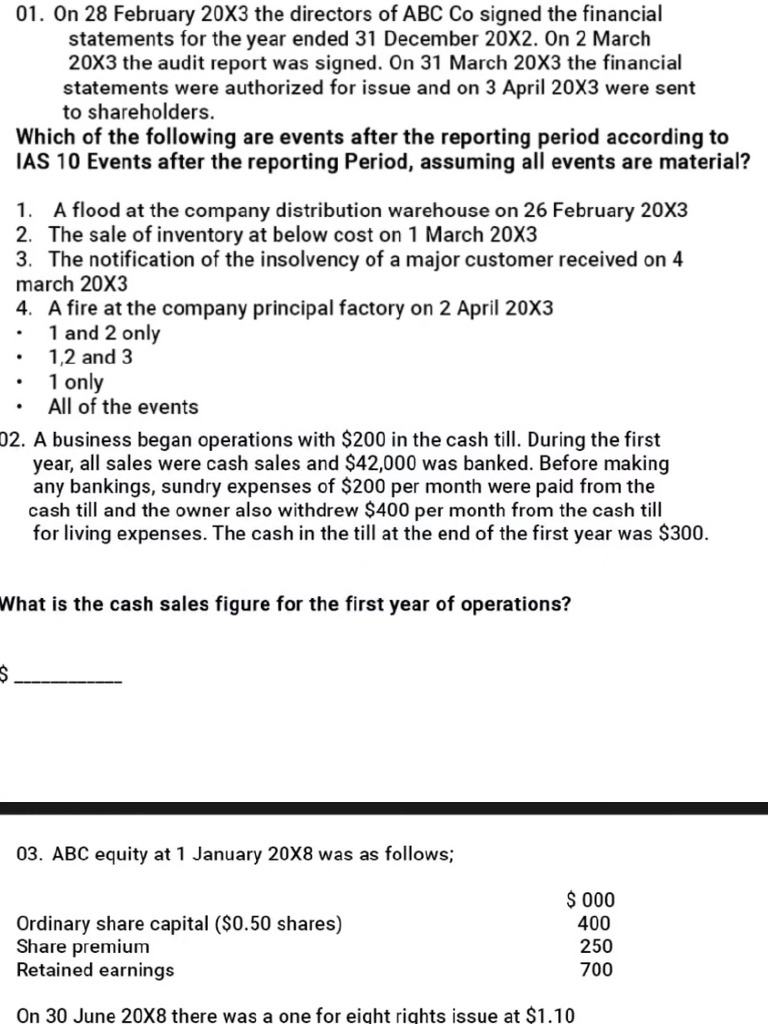 Amir Shakoor Mock 3 | PDF