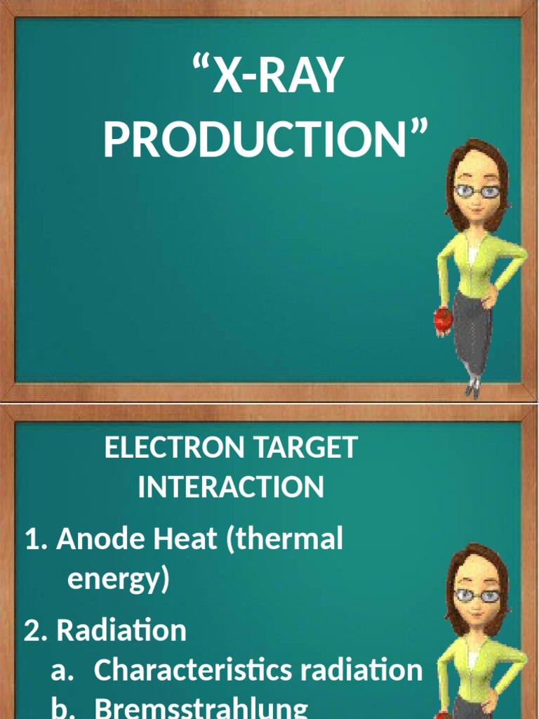 X-Ray Production | PDF | X Ray | Electron