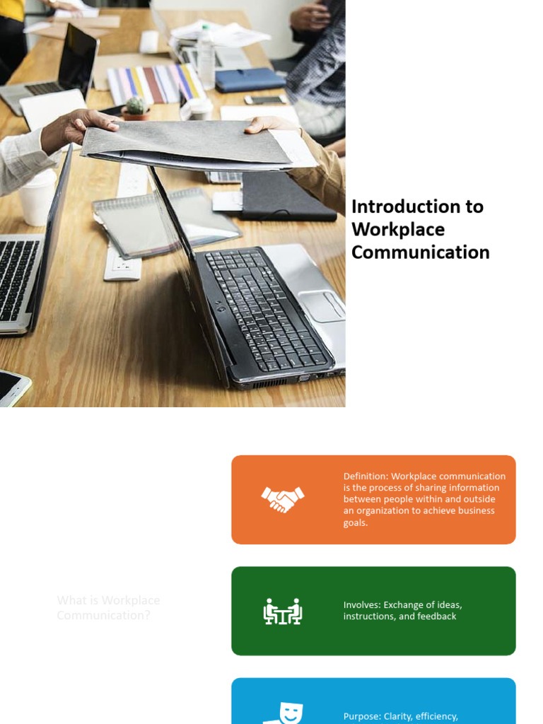 Effective Workplace Communication Guide | PDF | Communication | Social ...