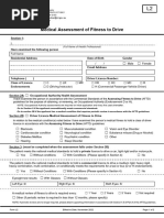 RMV Medical Evaluation Form MAB-106 | PDF | Health Care | Human ...