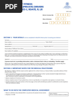 RMV Medical Evaluation Form MAB-106 | PDF | Health Care | Human ...