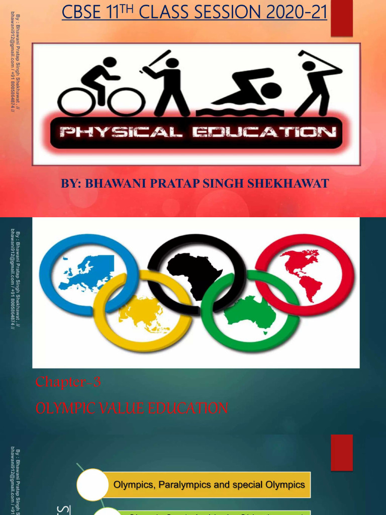 Olympism Value Education | PDF