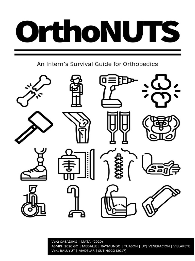 Orthopedic Rotation Guide: Key Concepts | PDF | Bone | Knee