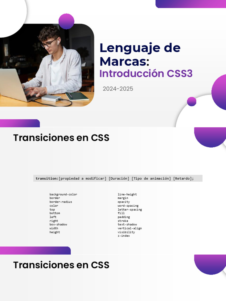 10.introduccion A CSS - Transiciones, Transformaciones y Animaciones CSS | PDF