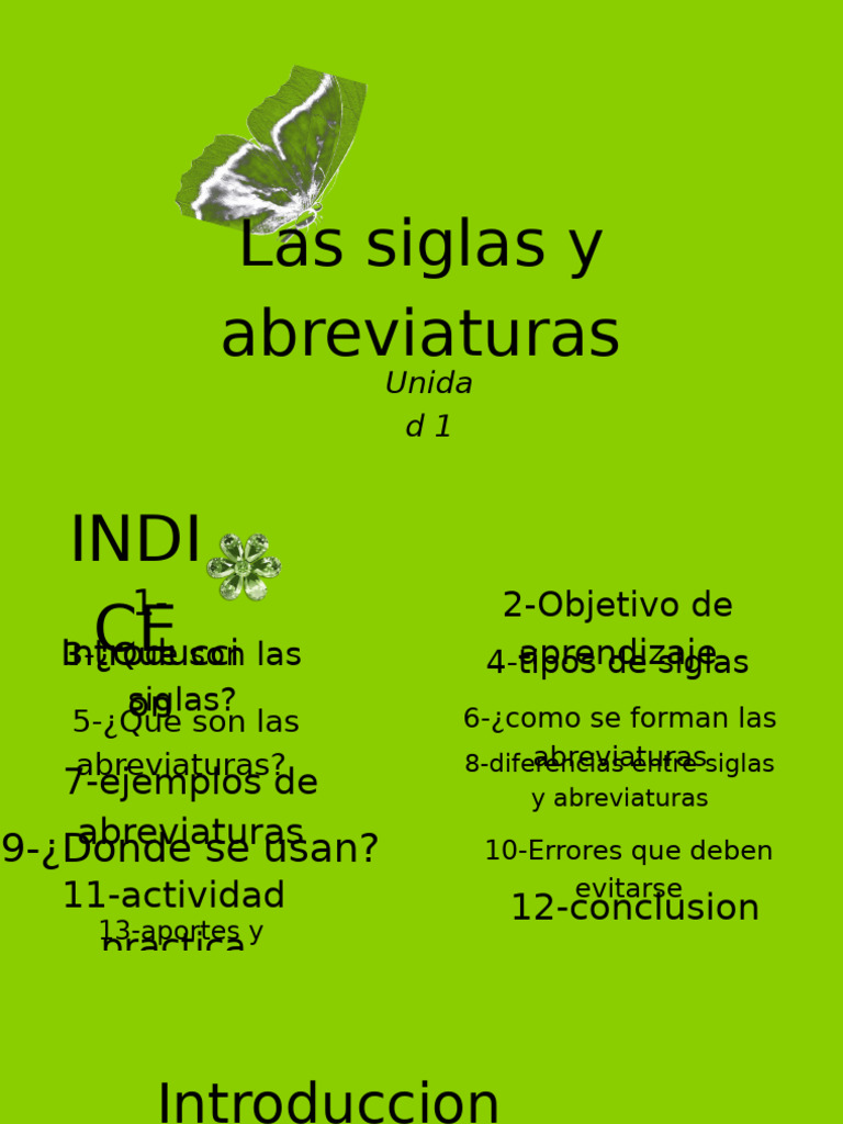 Las Siglas y Abreviaturas | PDF | Lingüística