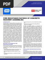 Brick Fire Resistance Ratings Explained | PDF | Brick | Materials