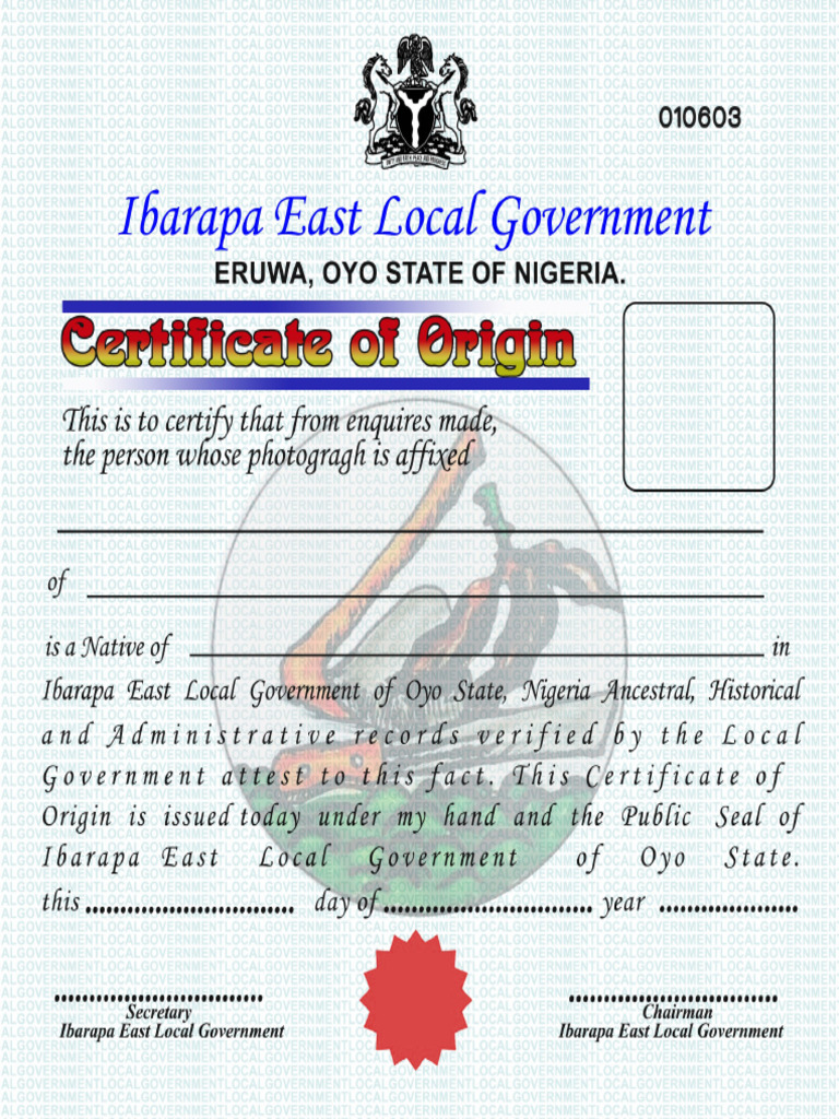 Ibarapa East LG | PDF