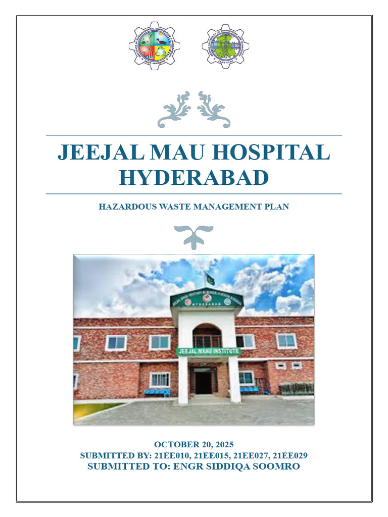 Hwra - Jeejal Mau Hospital | PDF | Waste | Pollution