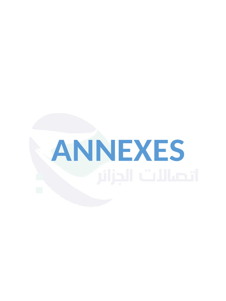 Liste des annexes documentaires | PDF
