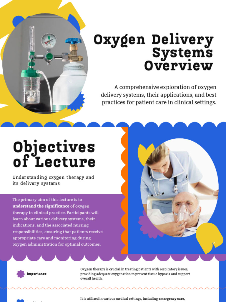 Oxygen Delivery Systems Overview | PDF | Respiratory System | Medicine