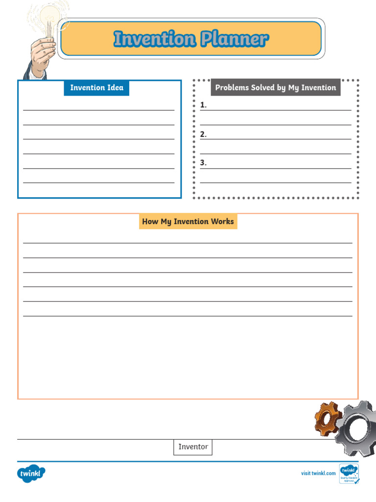 Color Invention Graphic Organizer | PDF