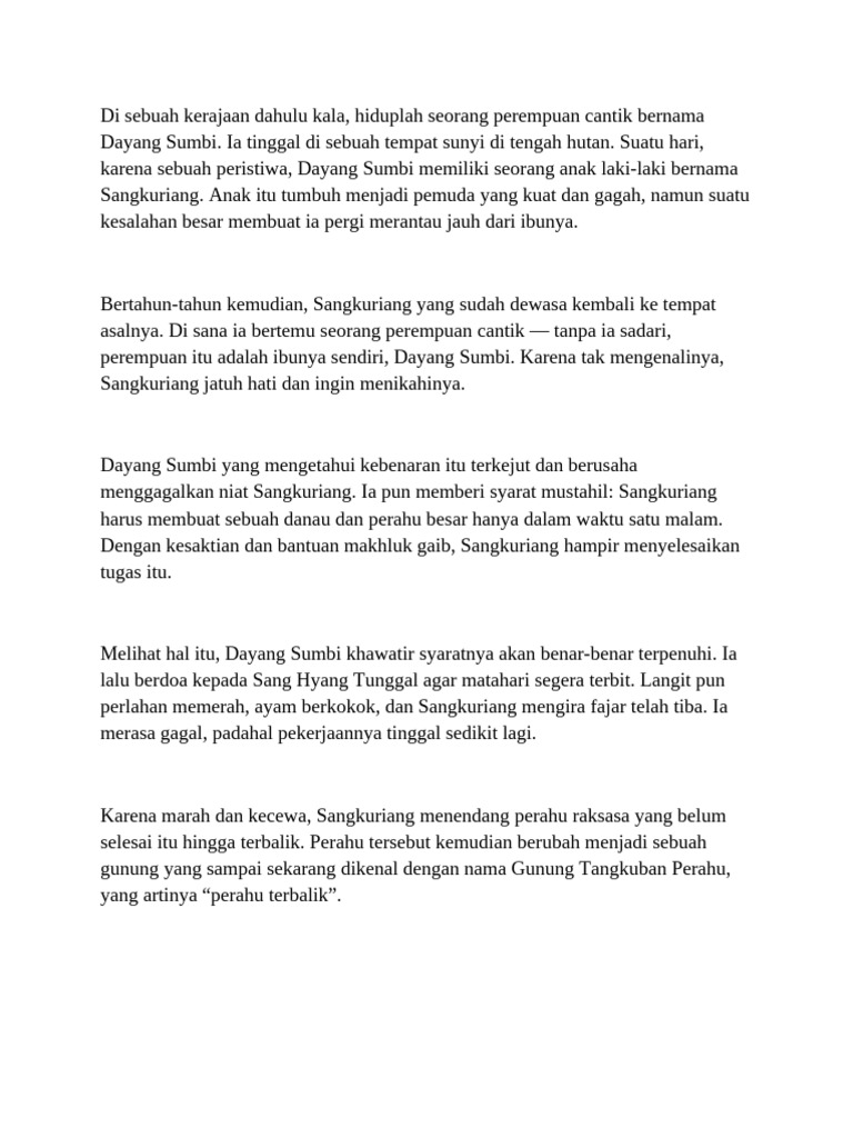 Di Sebuah Kerajaan Dahulu Kala | PDF