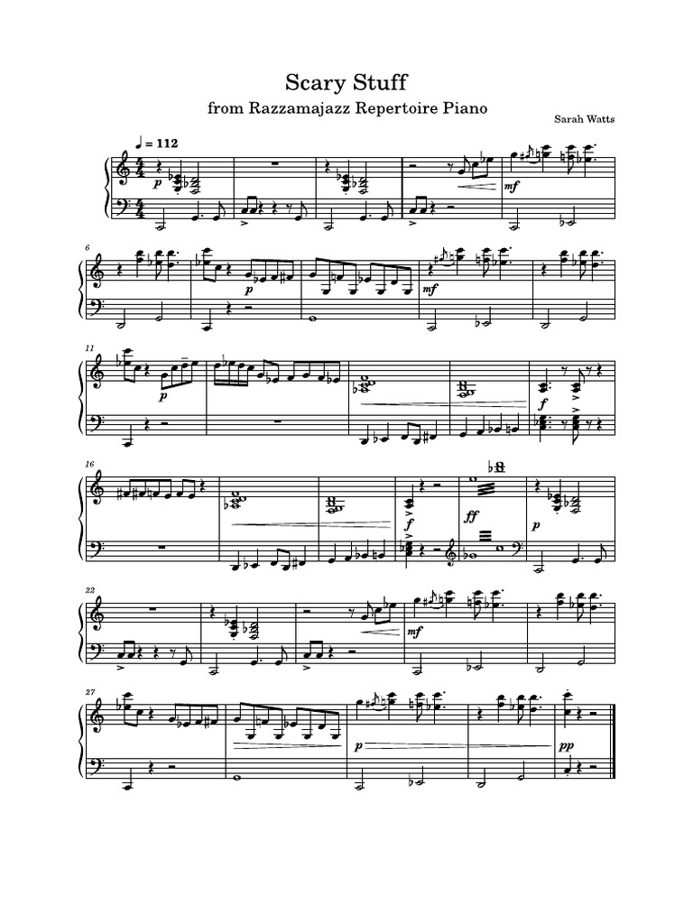 Watts, Sarah - Scary Stuff | PDF