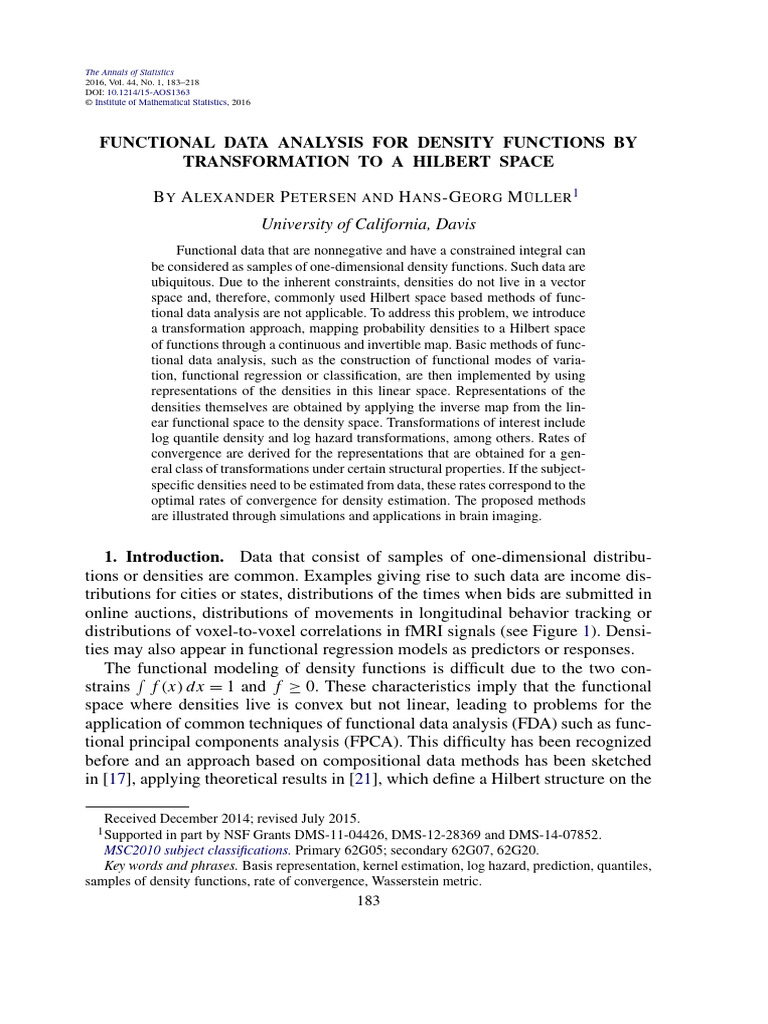 15 Aos1363 | PDF | Mathematical Analysis | Functions And Mappings