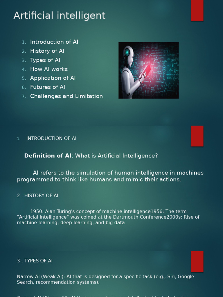 Artificial Intelligent | PDF